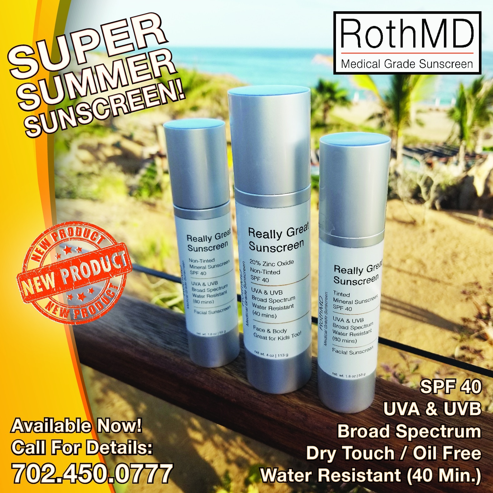 RothMD SPF, just in time for Summer! – Las Vegas Plastic Surgery: Board ...